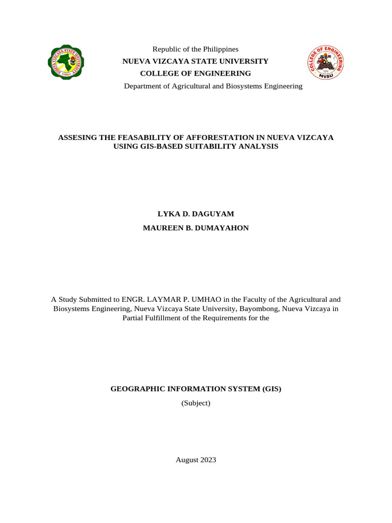 Gis Final Paper | PDF