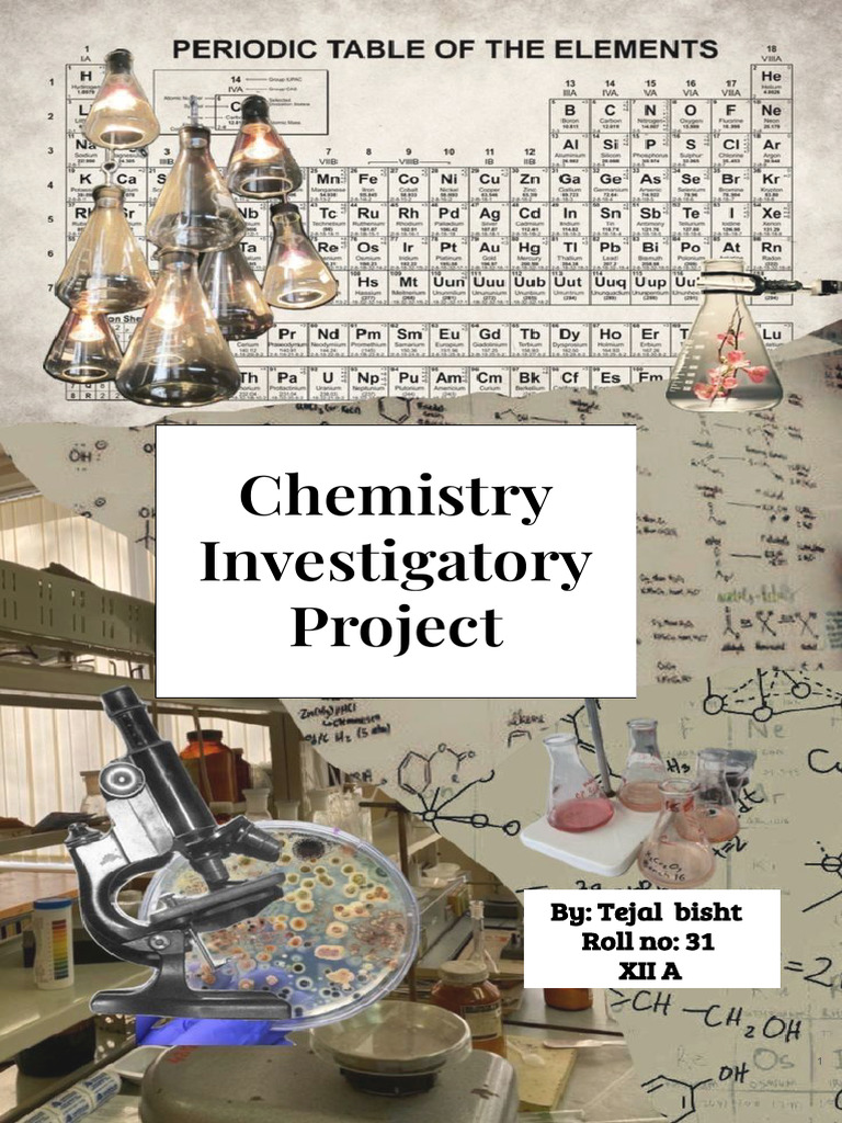 Chemistry Project | PDF