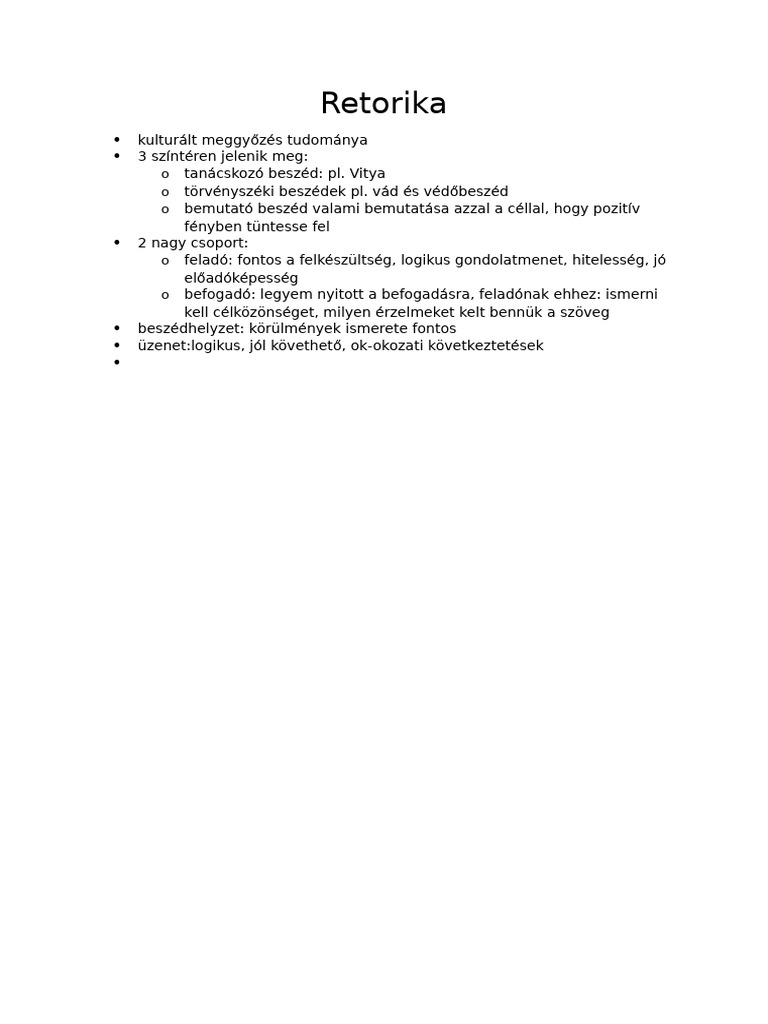 Retorika | PDF