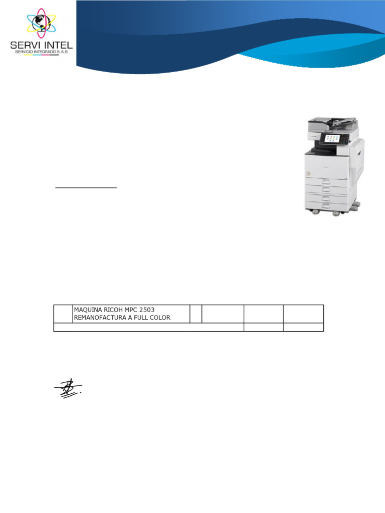 Cot Santa Rosa | PDF | Trabajo de oficina | Equipo de oficina