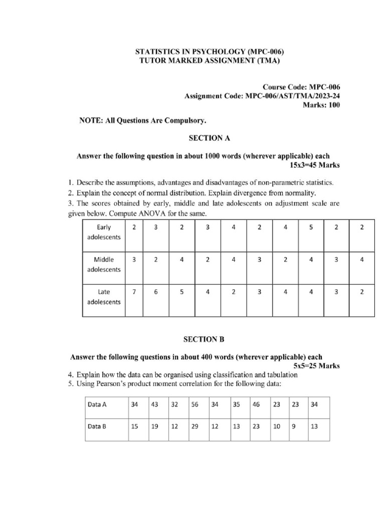MPC-006-SA-2023-24 | PDF