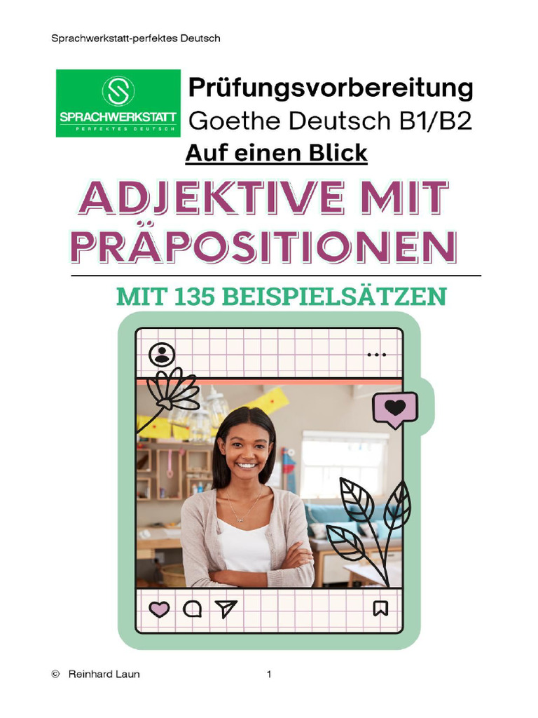 Deutsch F 252 R Alle 33 PR 252 Fungsvorbereitung B1B2 Adjektive Mit PR 228 Positionen | PDF