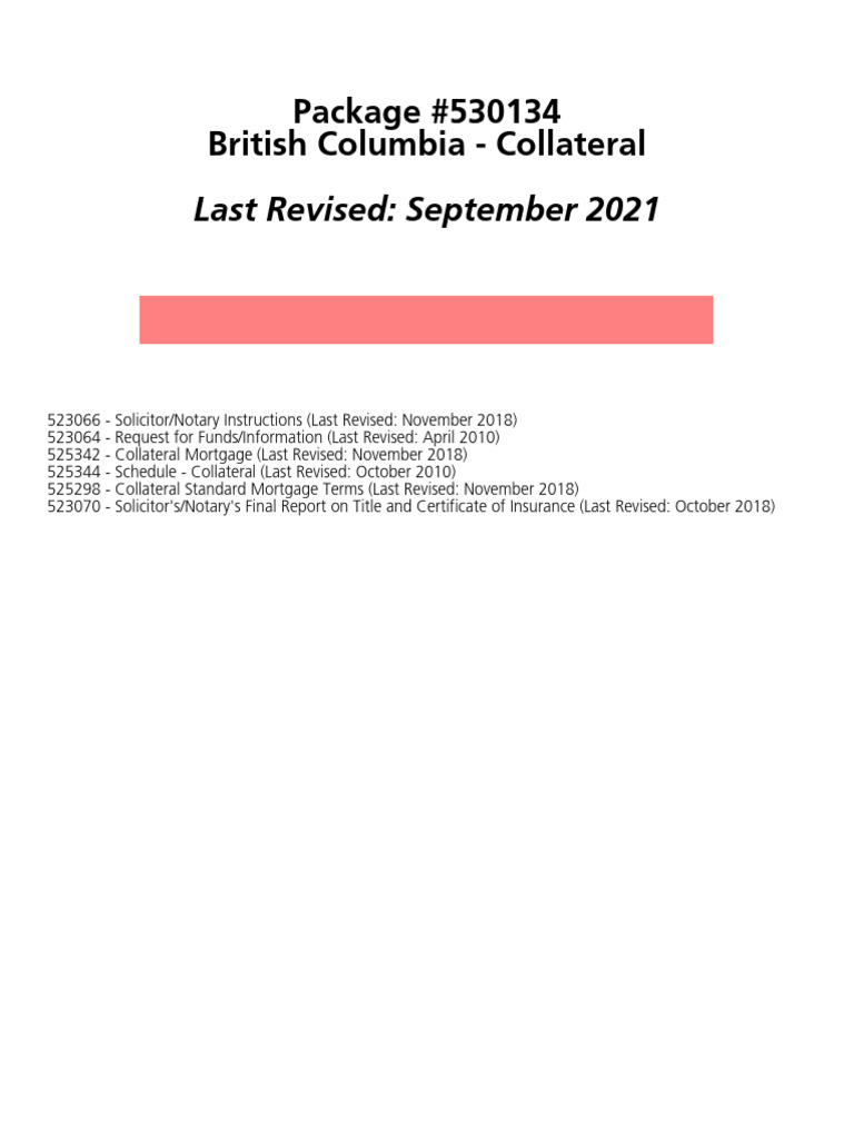 TD Final Report Template | PDF | Identity Document | Mortgage Law