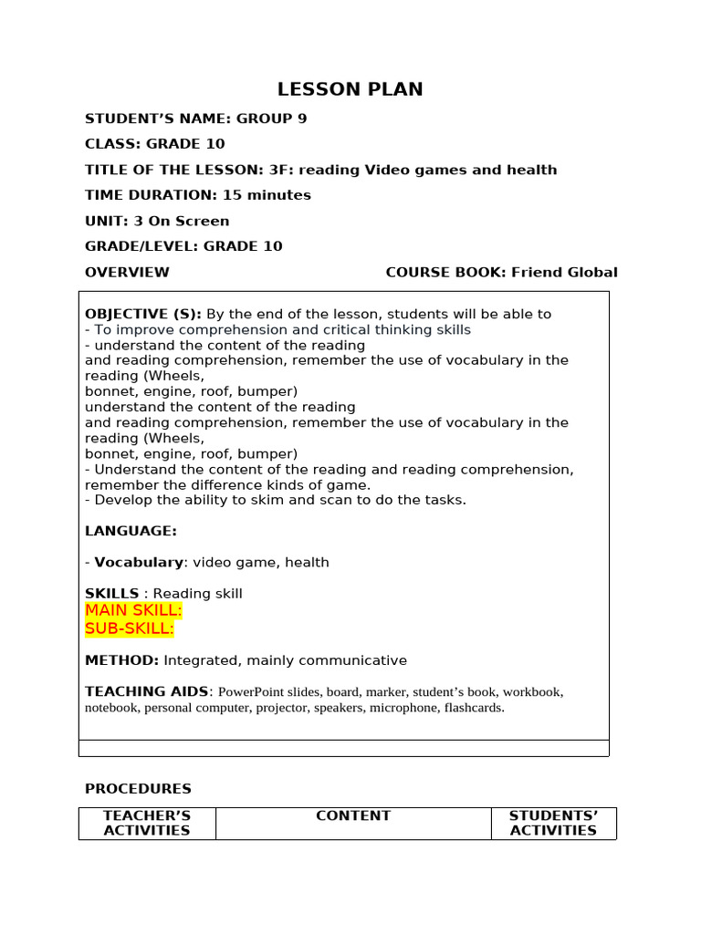 Group9 LS Reading | PDF