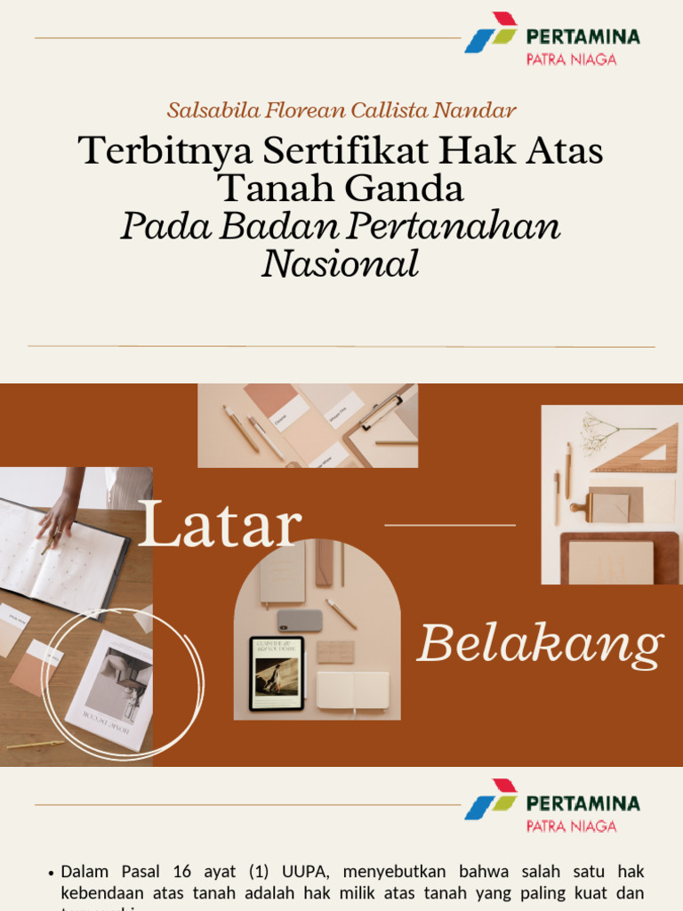 Presentasi Akhir Pertamina | PDF