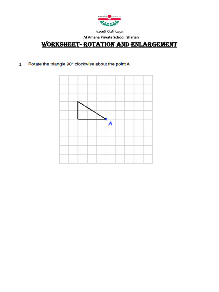 Rotation and Enlargement | PDF