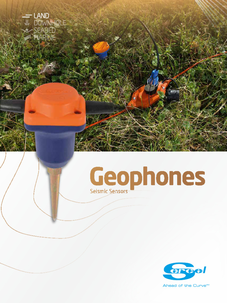 Geophones: Seismic Sensors | PDF