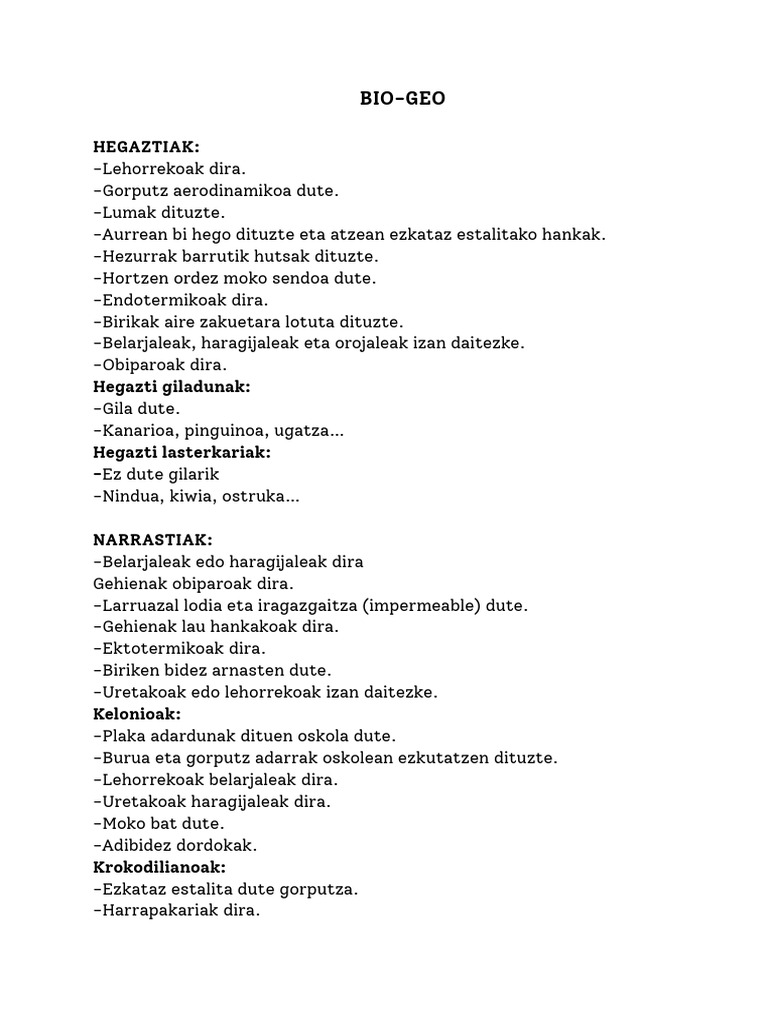 BIO GEO Fitxategiaren Kopia | PDF