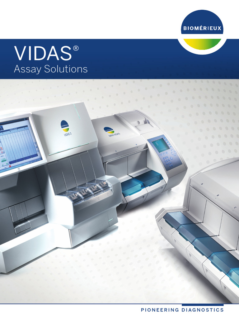 2022 - New VIDAS ASSAY SOLUTION 9322911 008 GB Y | PDF
