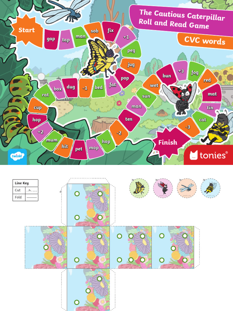 T Par 1661859515 The Cautious Caterpillar Roll and Read Game CVC Words ...