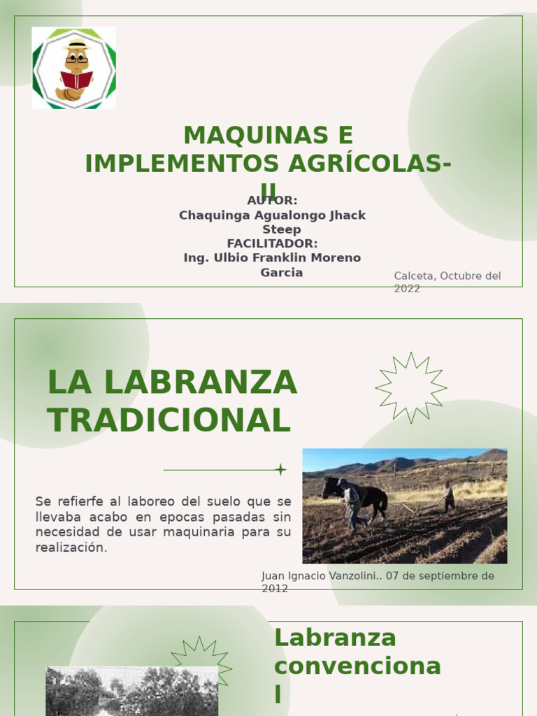 Chaquinga Jhack - Actividad-1.1 La Labranza Tradicional - Saberes Ancestrales - Traccción Sangre ...