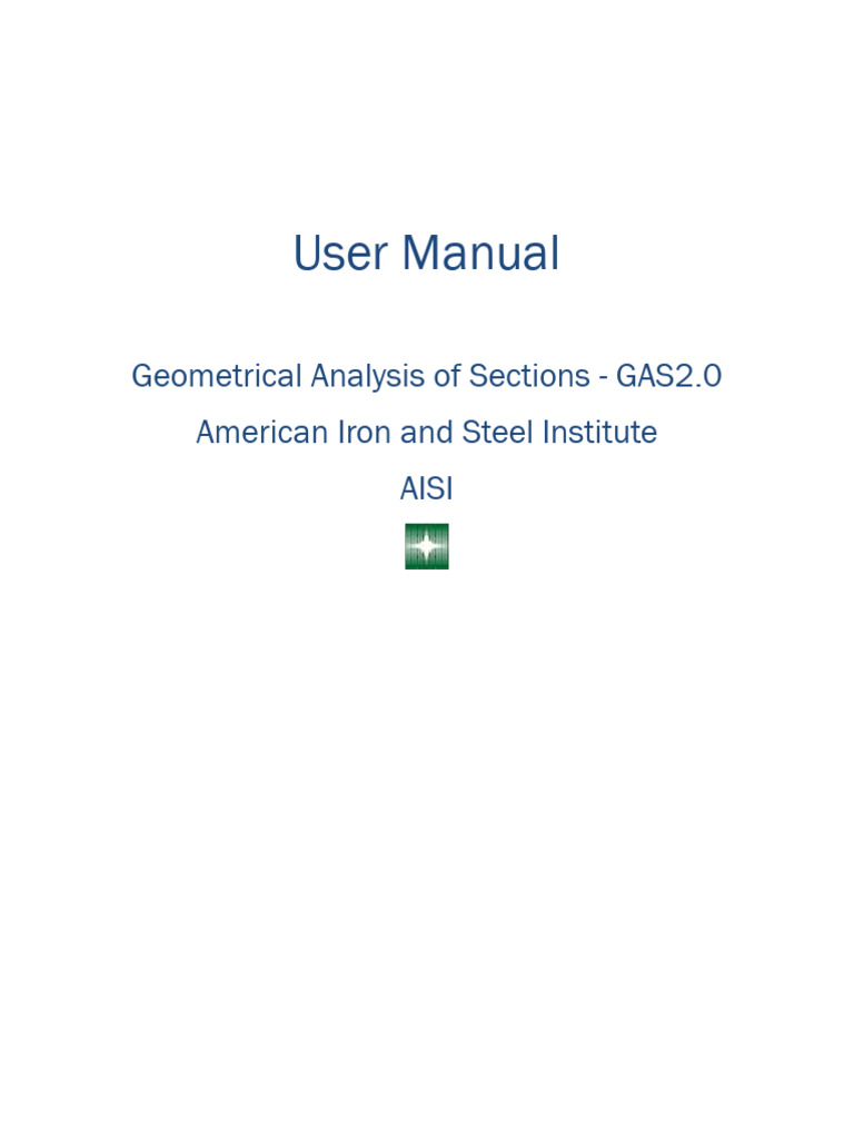 AISI GAS2.0 User Manual 20210120 | PDF