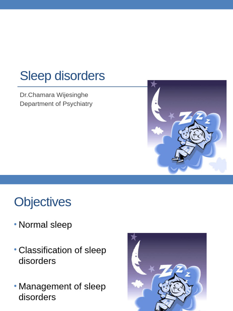 Sleep Disorders | PDF