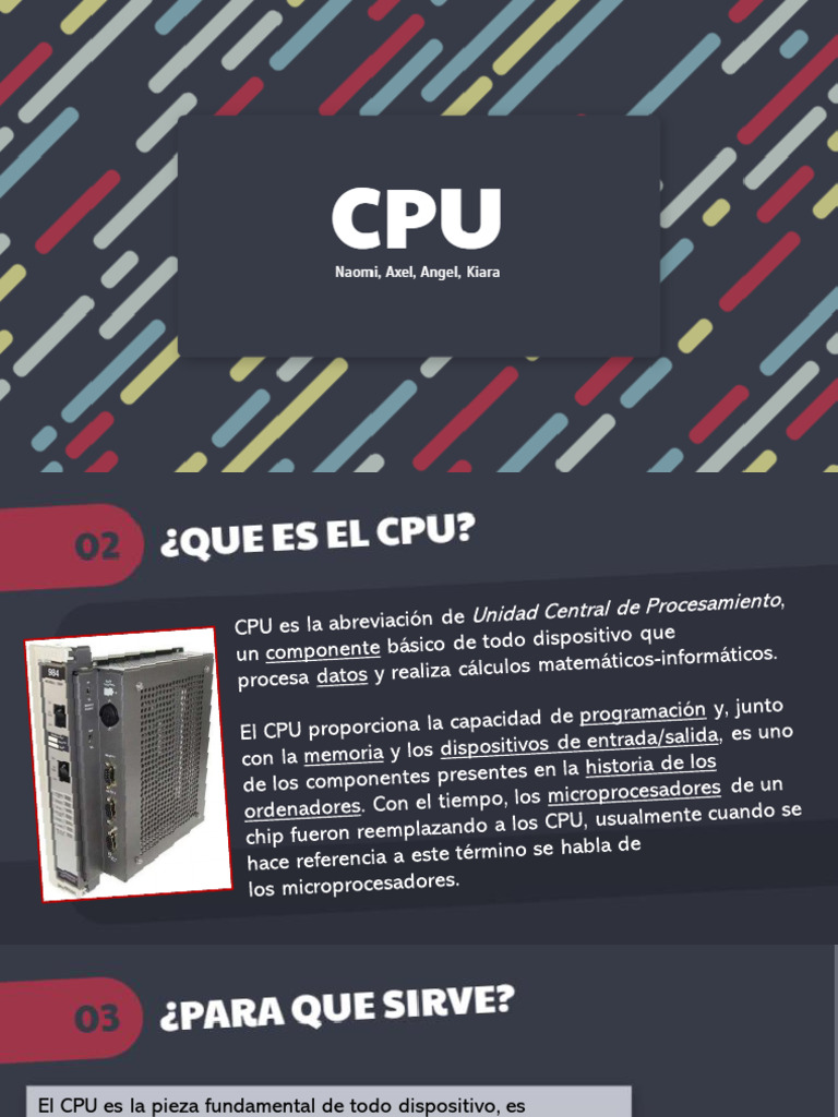 CPU Exposicion | PDF