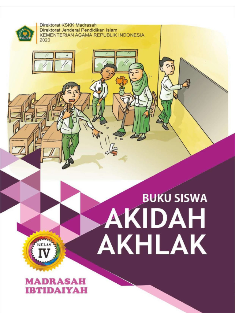 AKIDAH AKHLAK MI KELAS IV KSKK 2020 CompressPdf | PDF