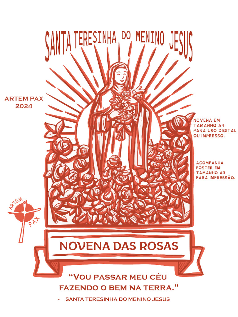 Novena Das Rosas Artem Pax | PDF