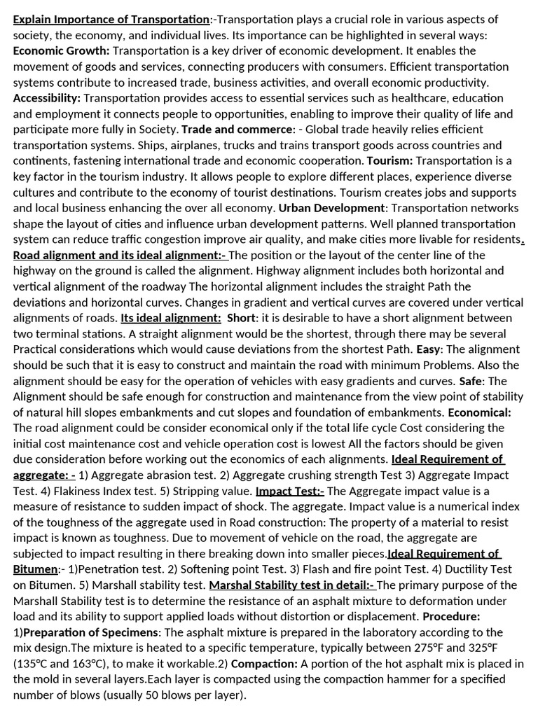Highway Pdf