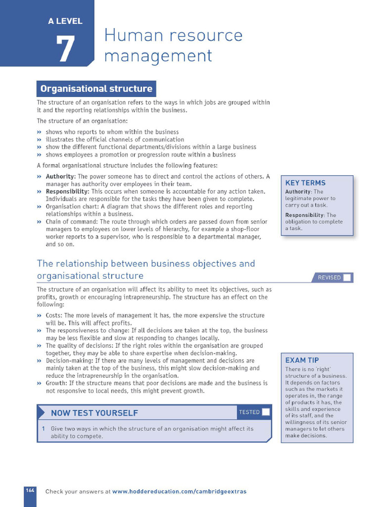 Organisational Structure Pdf