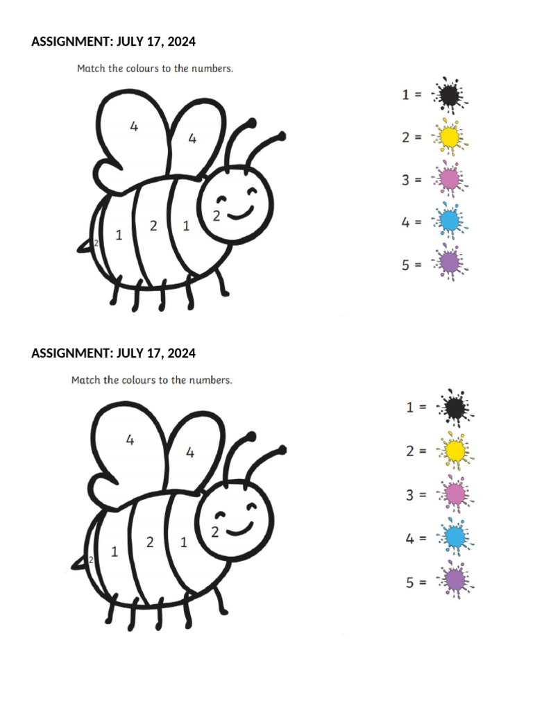 Assignment Coloring | PDF