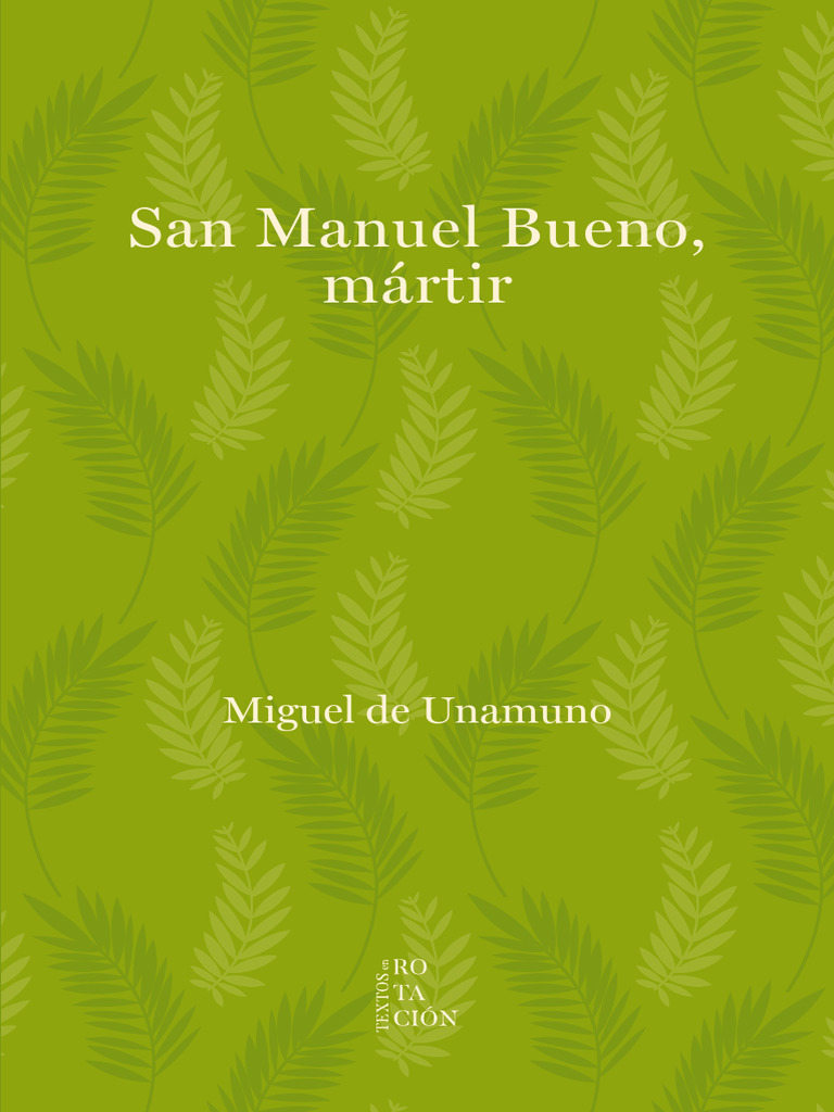 San Manuel Bueno Martir | PDF