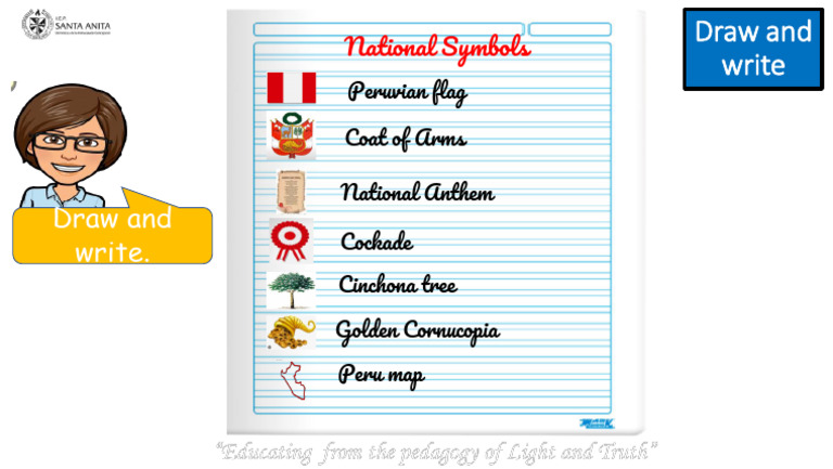 2nd Grade Voca National Symbols | PDF