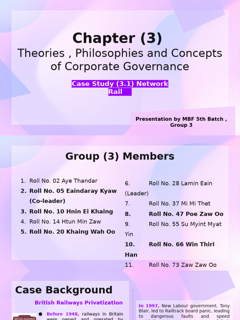 CH (3) (Case Study 3-1) Presentation | PDF