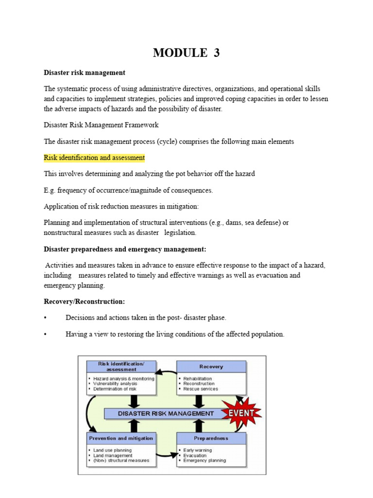 Disaster m3 . | PDF