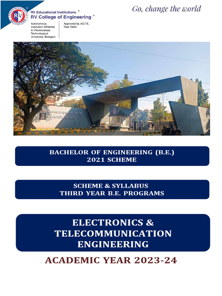 ET 2021scheme & Syllabus FINAL - Compressed | PDF | Modulation | Computers