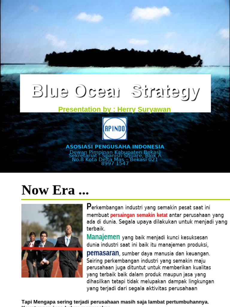 Blue Ocean Strategy | PDF