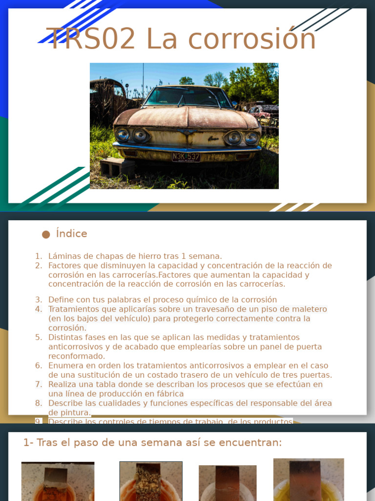 TRS02 La Corrosión | PDF