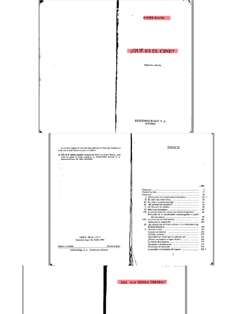 Bazin - La Terra Trema | PDF