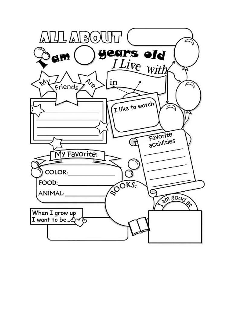 All About Me 2 | PDF