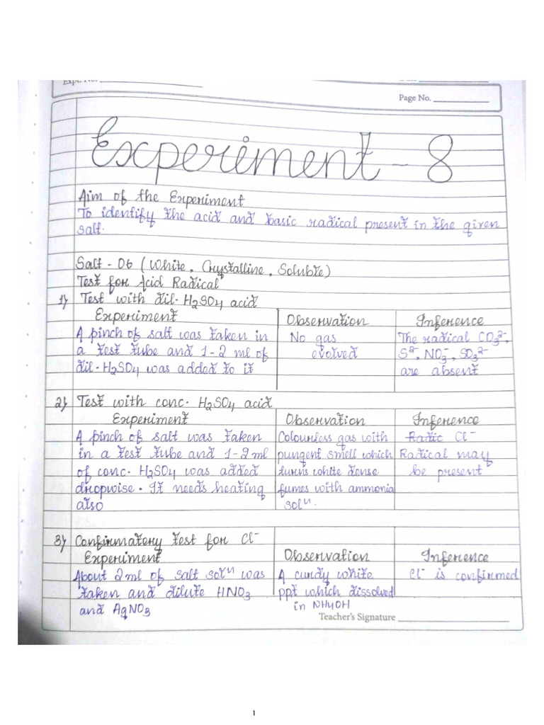 Experiment 8 | PDF