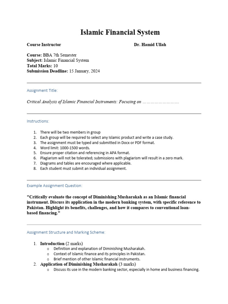 Case Study Assignment | PDF