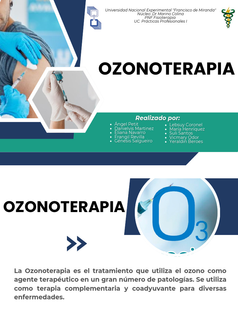 Ozonoterapia: Aplicaciones y Beneficios | PDF | Causas de la muerte | Relaciones personales ...
