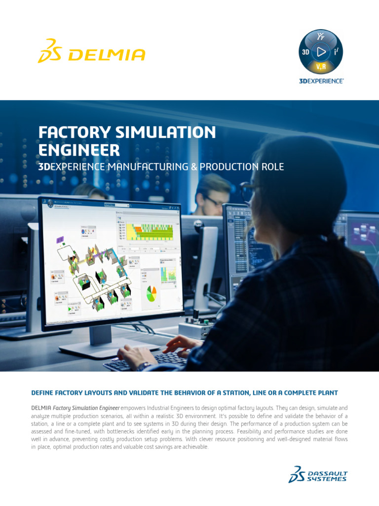 Factory Simulation Engineer | PDF