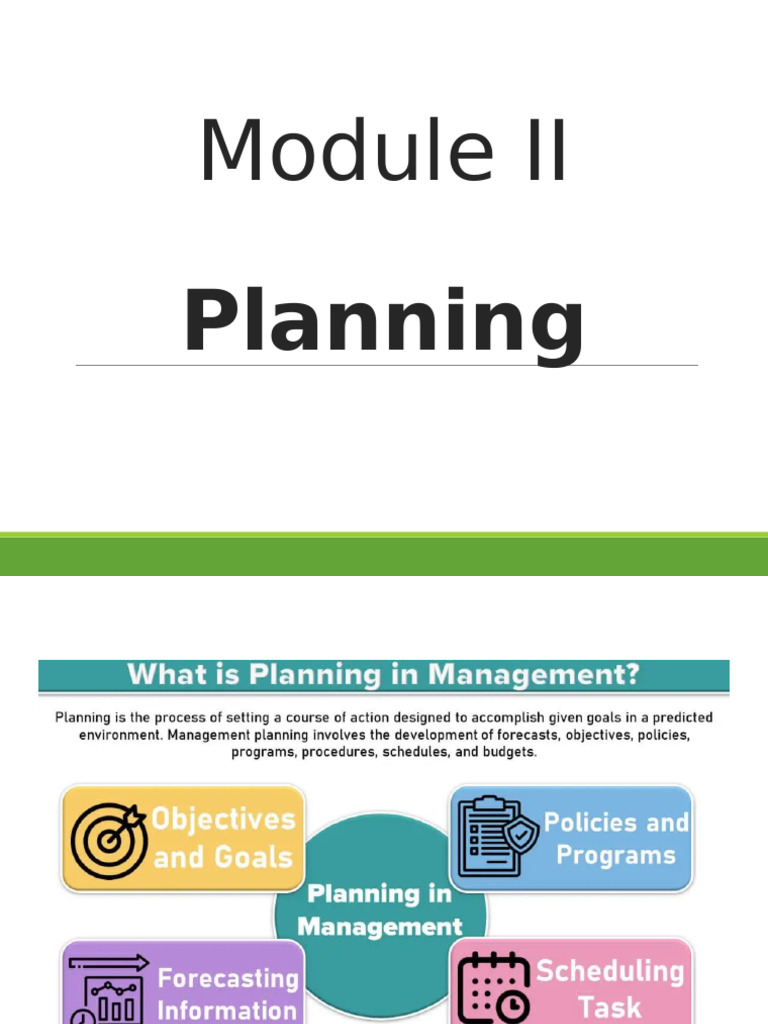 PPM Module 2 | PDF