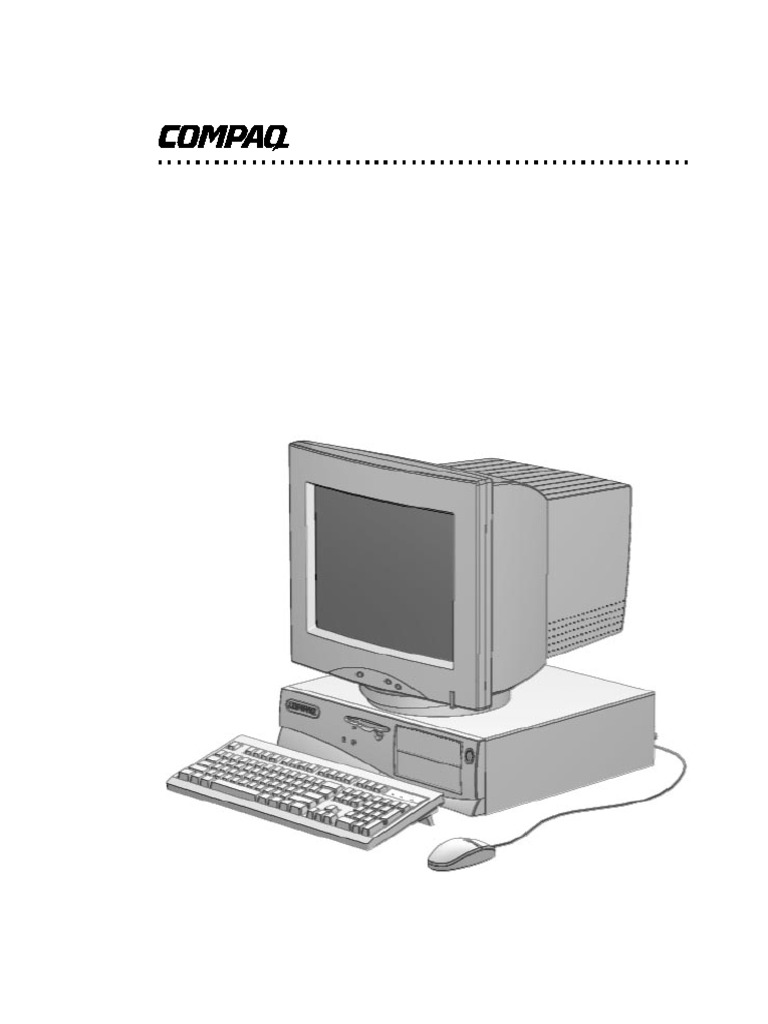 Compaq Deskpro 2000 MMX | PDF | Equipo de oficina | Negocios