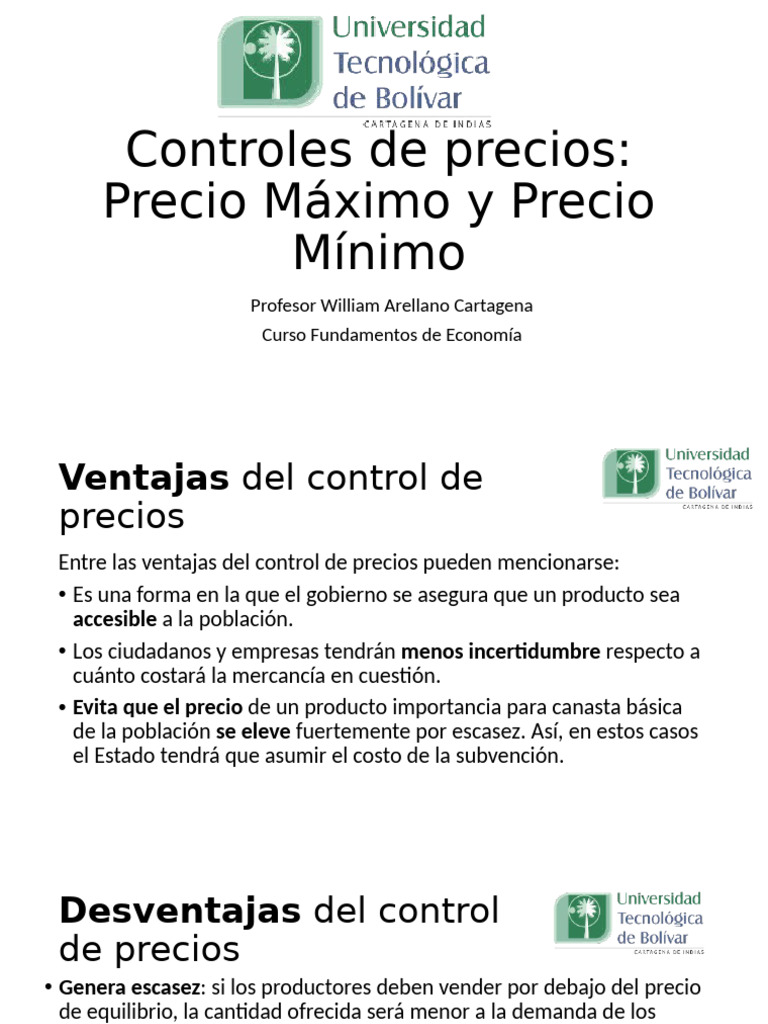 Controles de Precios - Precio Maximo - Precio Minimo | PDF