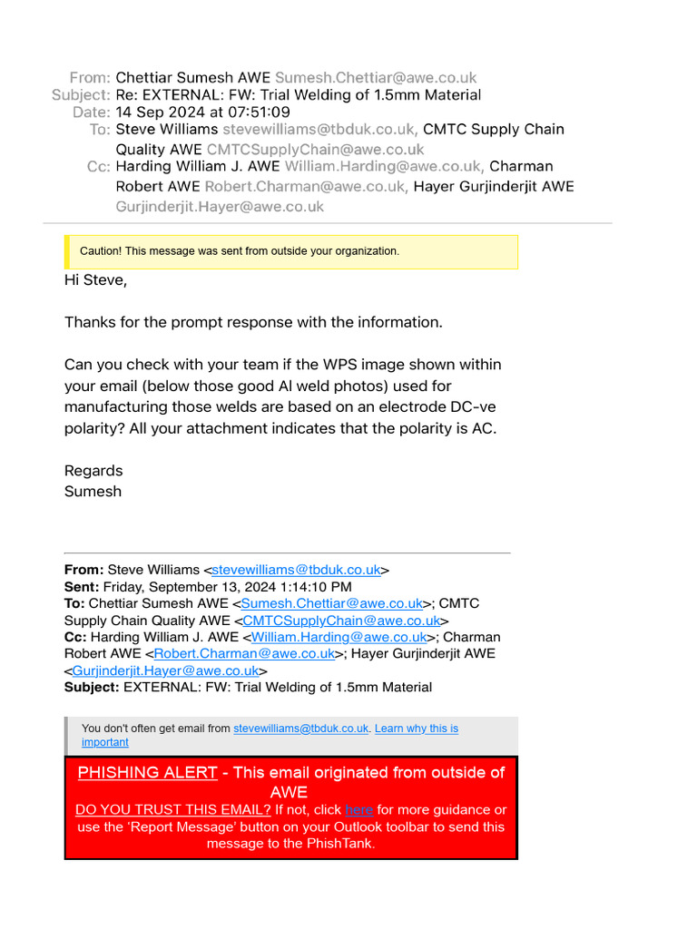 Welding Polarity Clarification | PDF | Computer Virus | Career & Growth