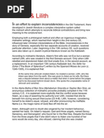 Prayers To Lilith: Praying The Lilith Rosary | PDF | Lilith | Adam