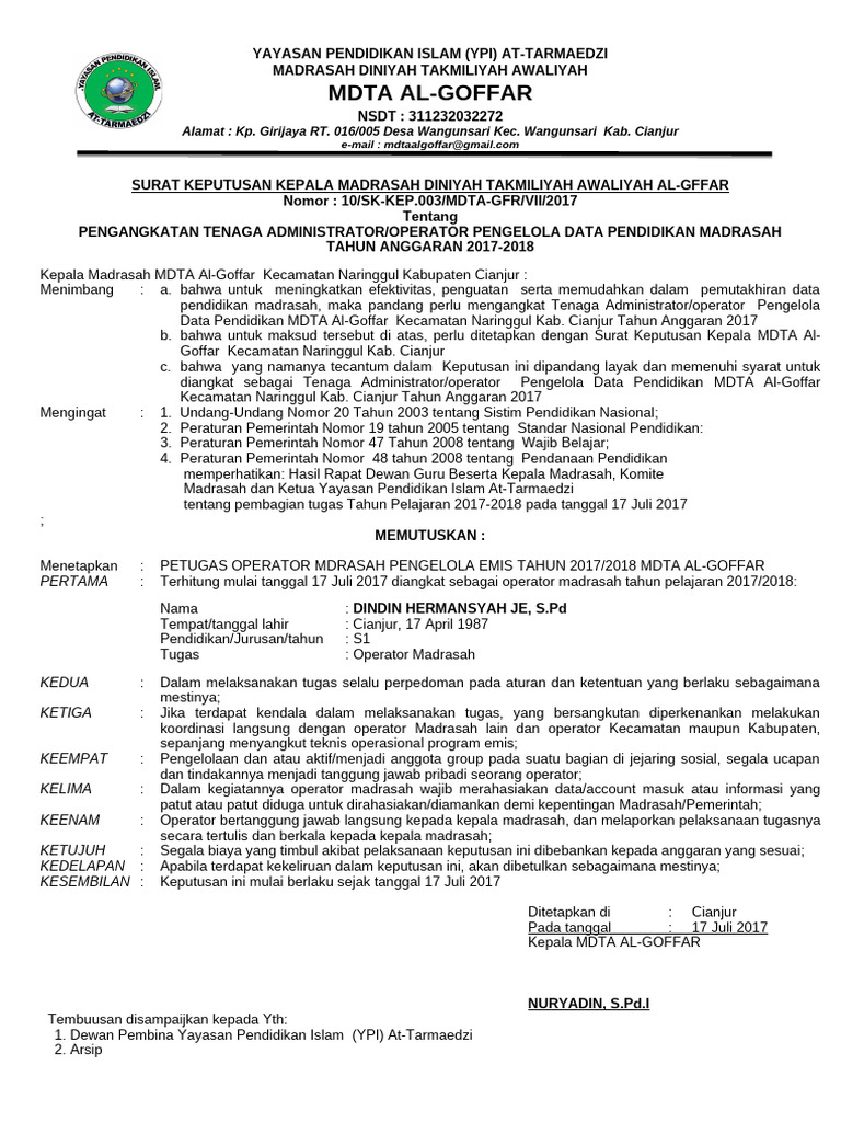 SK_OPERATOR 2017 | PDF