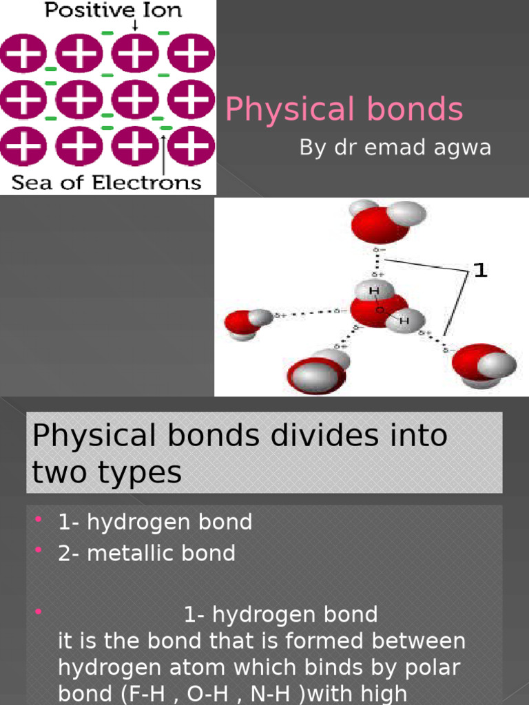 Physical bonds | PDF