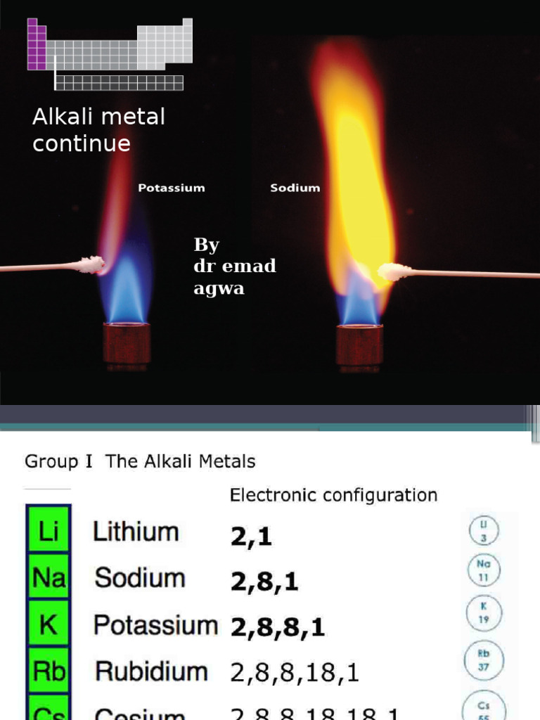 Alkali Metal | PDF