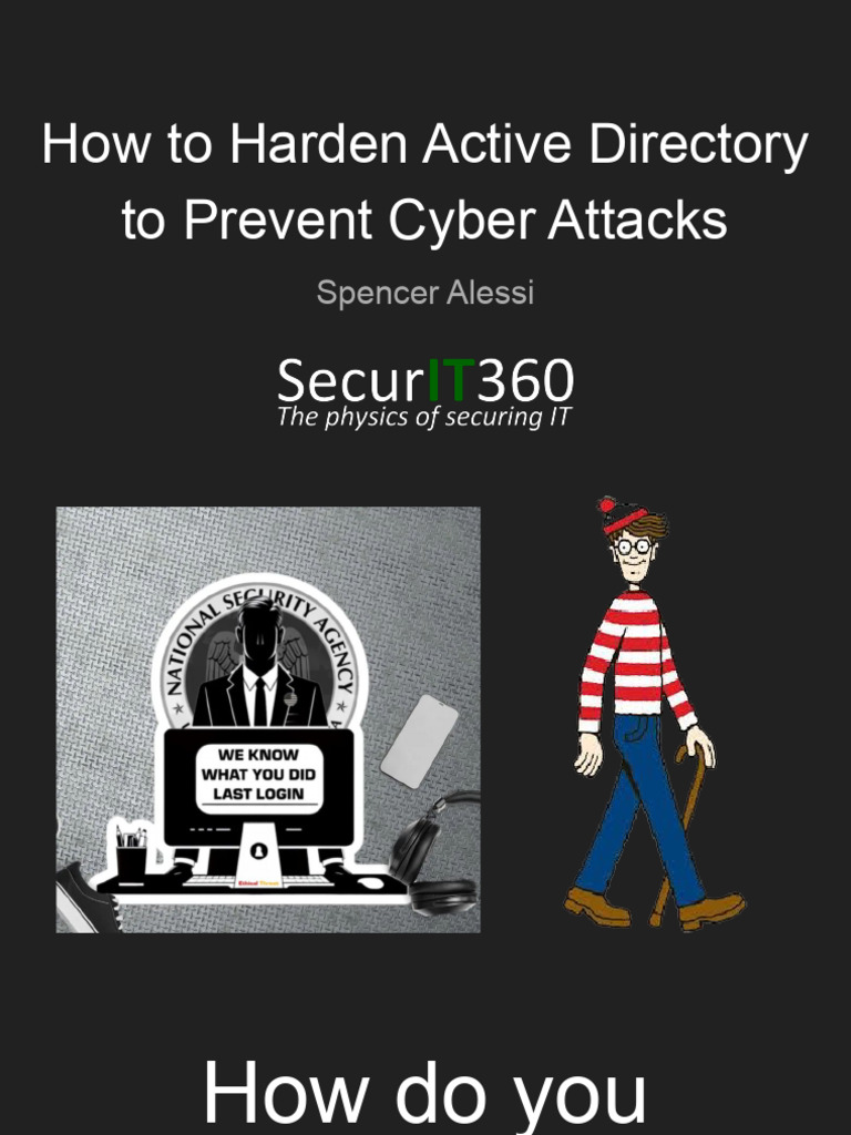 How To Harden Active Directory To Prevent Cyber Attacks | PDF