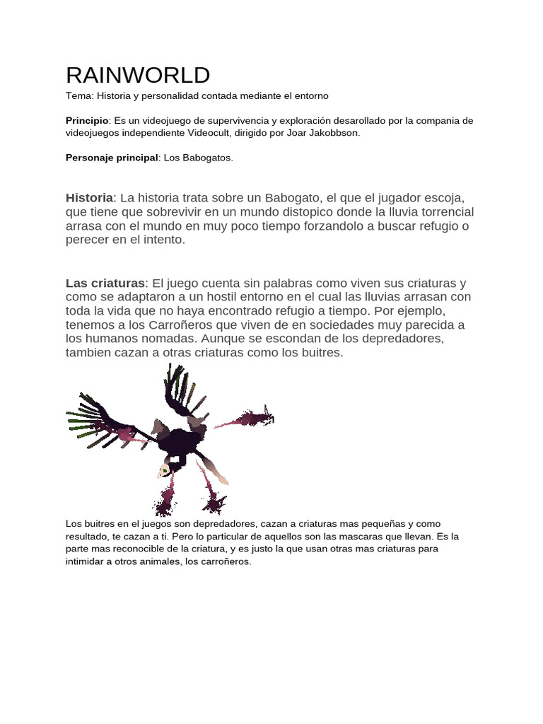 RAINWORLD | PDF