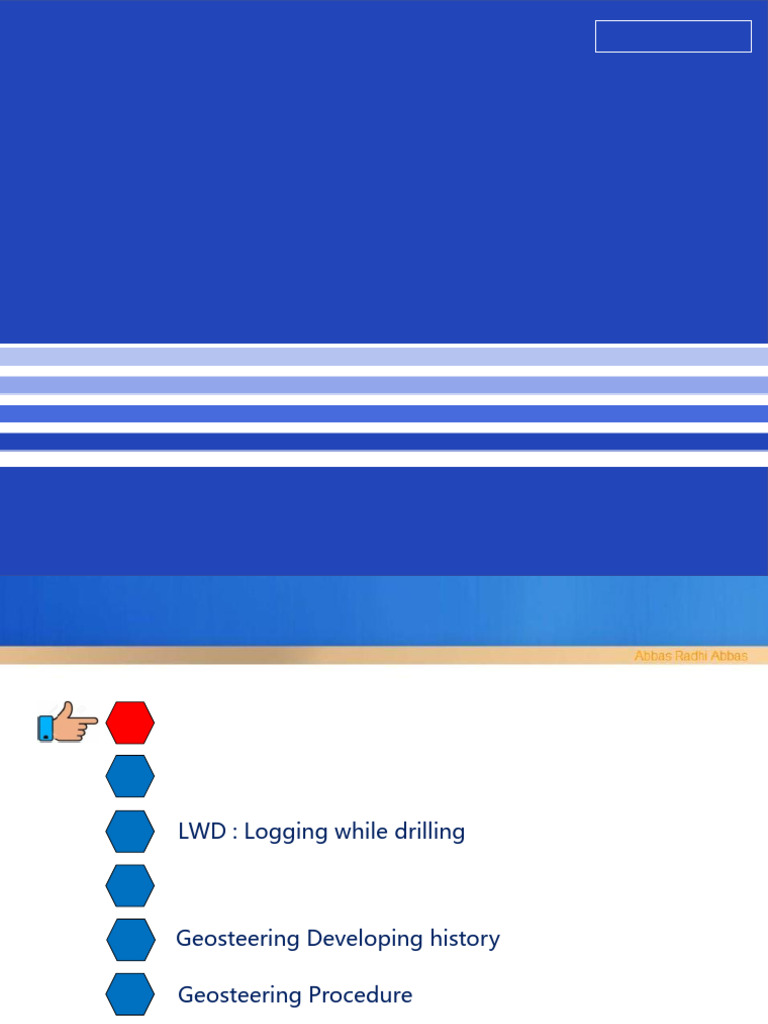 Geosteering Technology 1721975431 | PDF