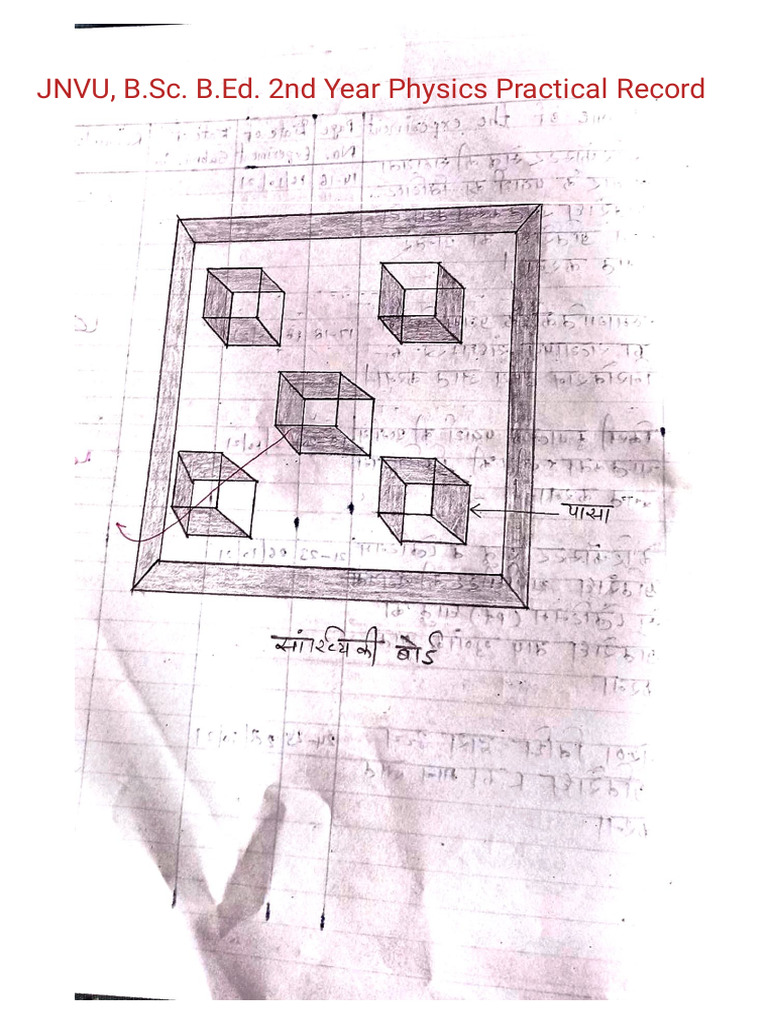 B.Sc. B.Ed. 2nd Year Physics Record | PDF