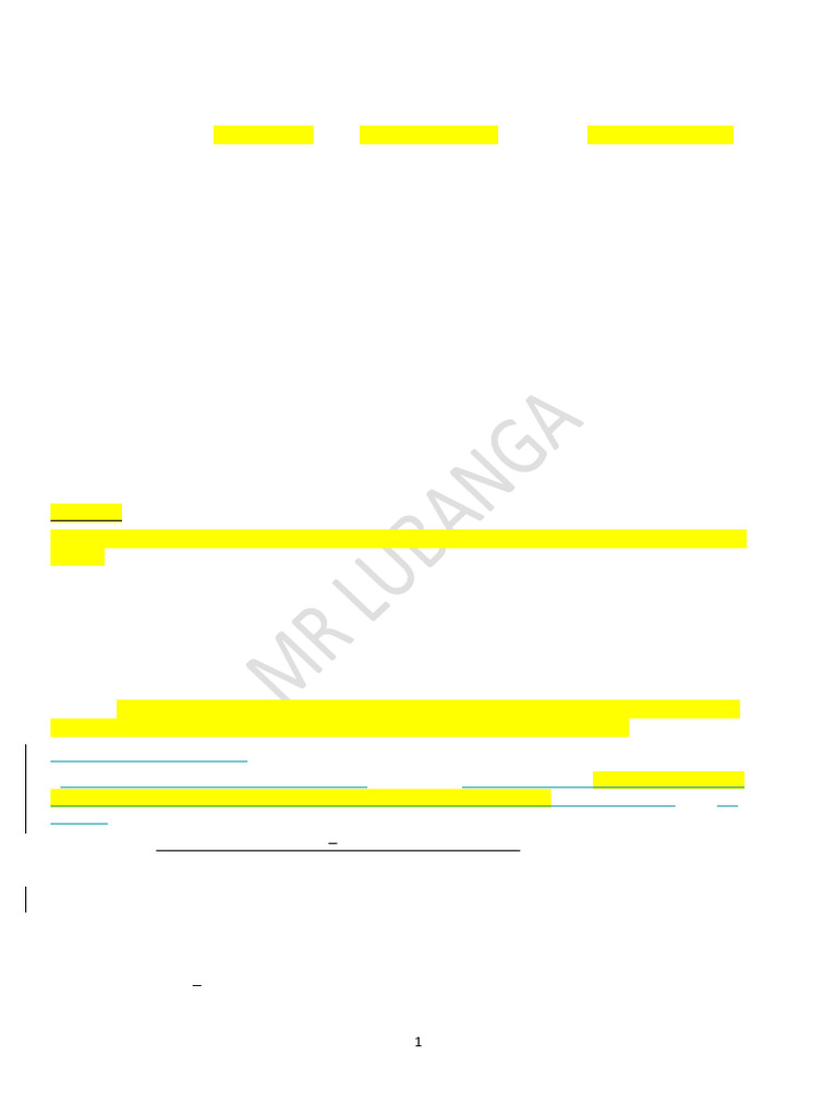 Inflation Updated Notes | PDF