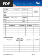 GS Declaration Form-DSA | PDF